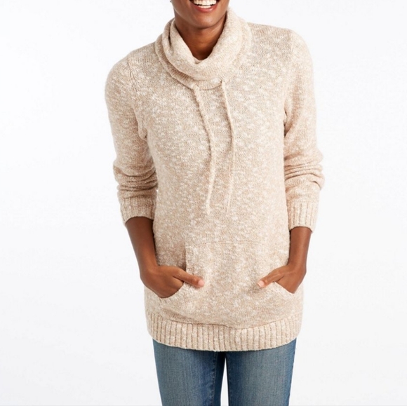 L.L. Bean | Tops | Ll Bean Cream Cotton Ragg Sweater | Poshmark